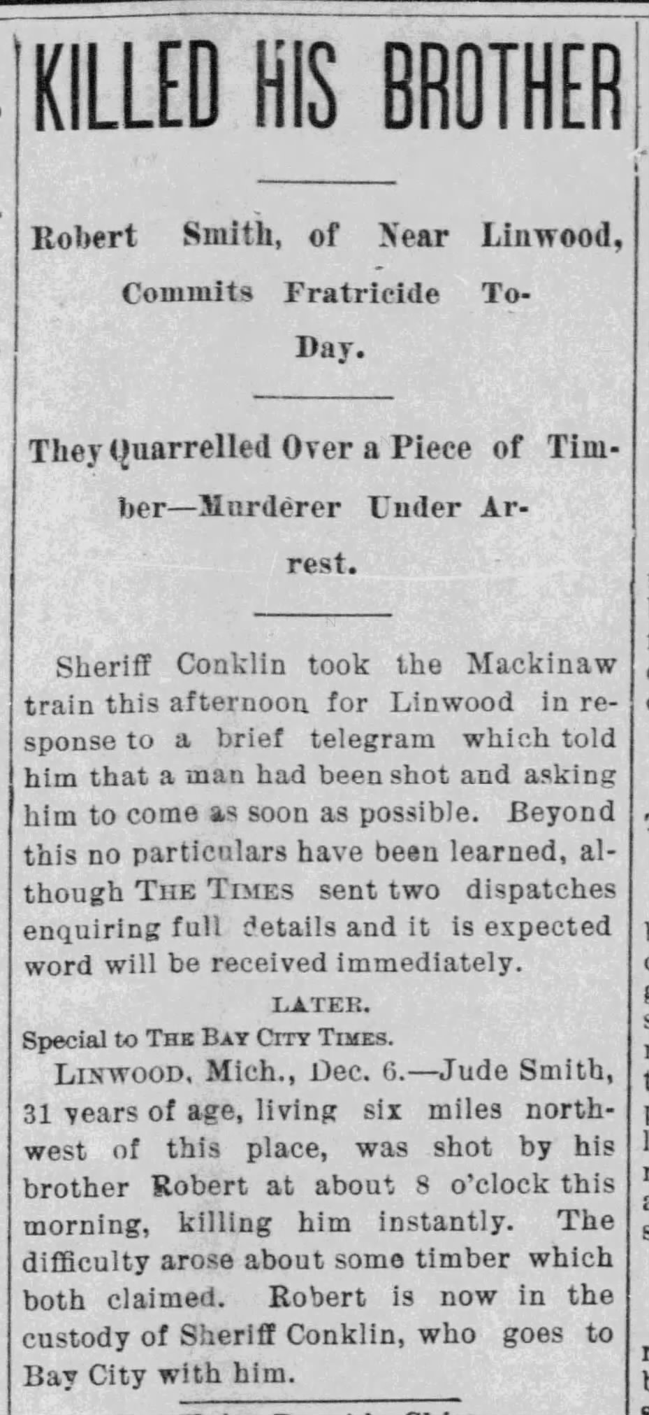 Robert Smith (1864–1947): A Life Shaped by Tragedy – The Tumbleweed